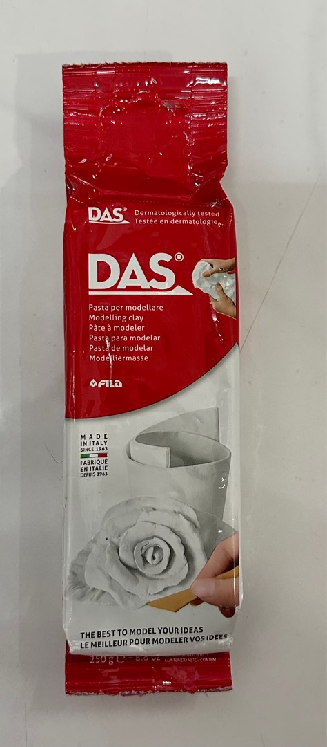 Das modelling clay 250g (tanah liat) warna putih, Desain & Kerajinan ...
