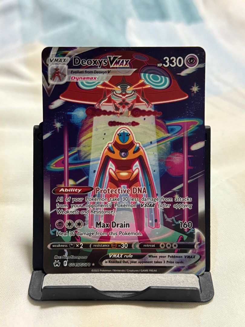 Deoxys Vmax GG45/GG70 - Crown Zenith, Hobbies & Toys, Toys & Games on ...
