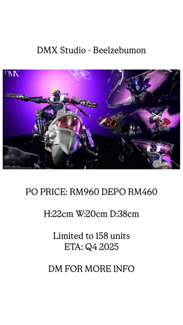DMX Studio - Beelzebumon, Hobbies & Toys, Toys & Games on Carousell