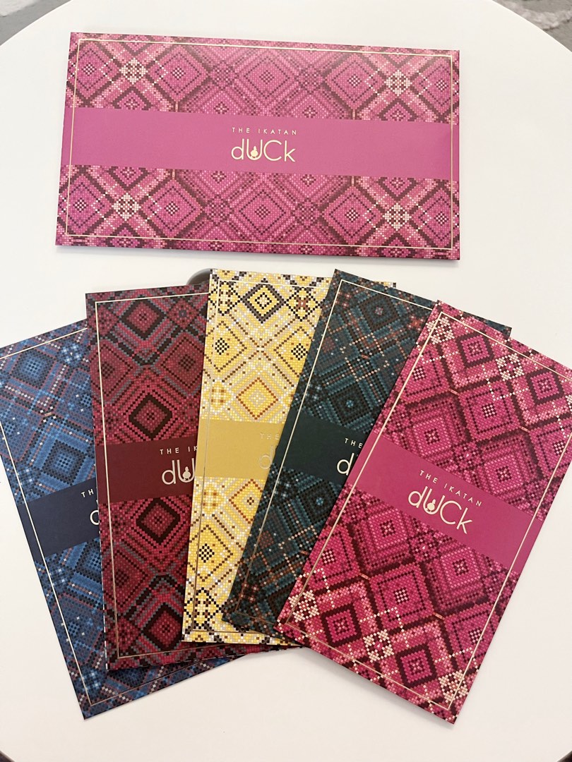Duck Raya sampul surat Angpao packet set, Hobbies & Toys, Stationery ...