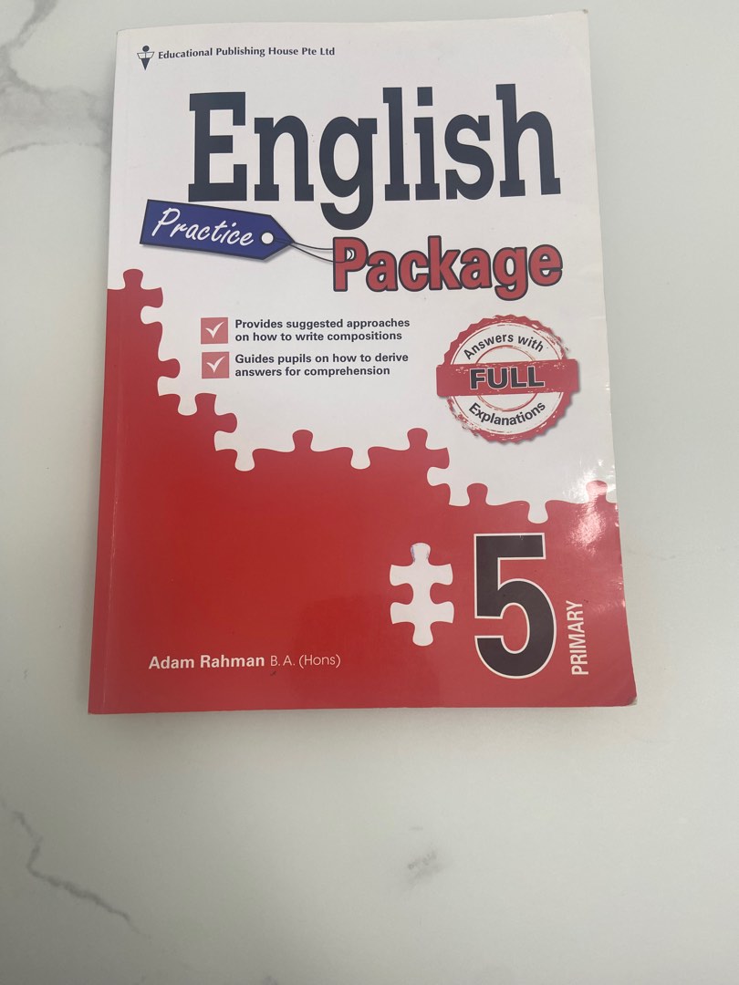 English practice book for primary 5, Hobbies & Toys, Books & Magazines ...