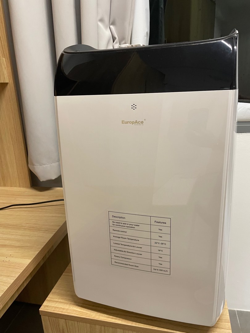 Europace 14k btu portable aircon, TV & Home Appliances, Portable Air ...