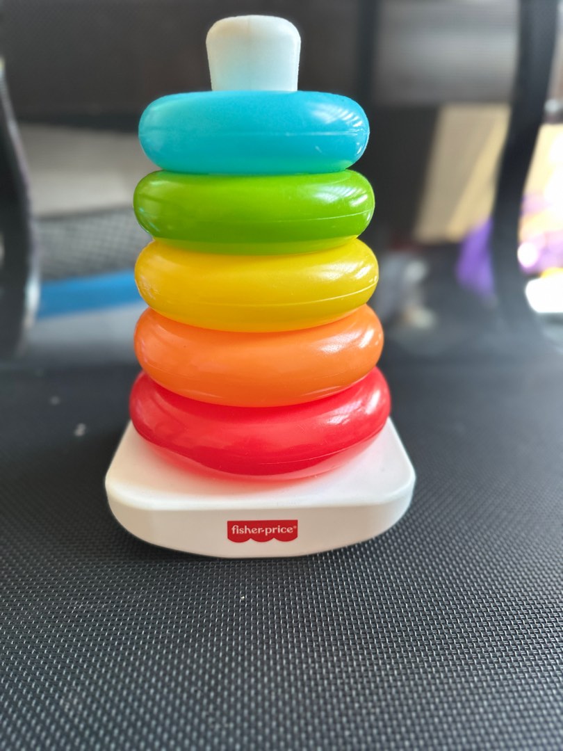 Fisher-price rock-a-stack, Babies & Kids, Infant Playtime on Carousell