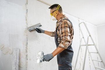 Cheap plastering / wall ceiling repair / Smooth Plastering / Full house ...