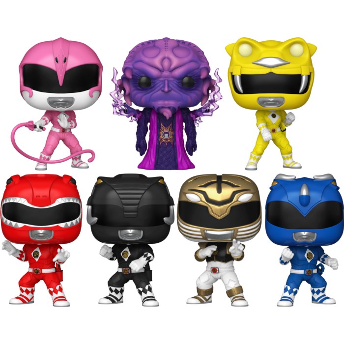 Funko Pop! Movies: Mighty Morphin Power Rangers: The Movie (1995 ...