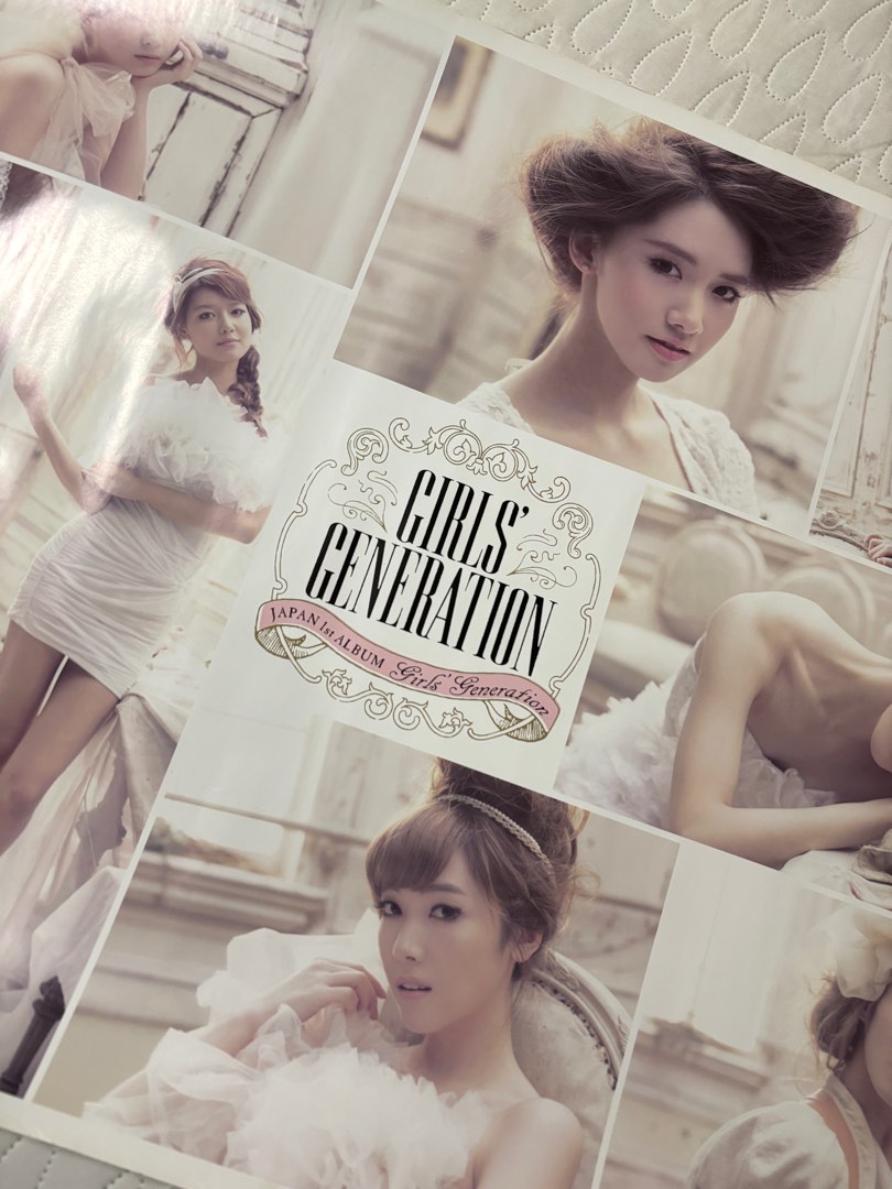 Girls Generation Japan First Album Limited Edition Random Poster ...