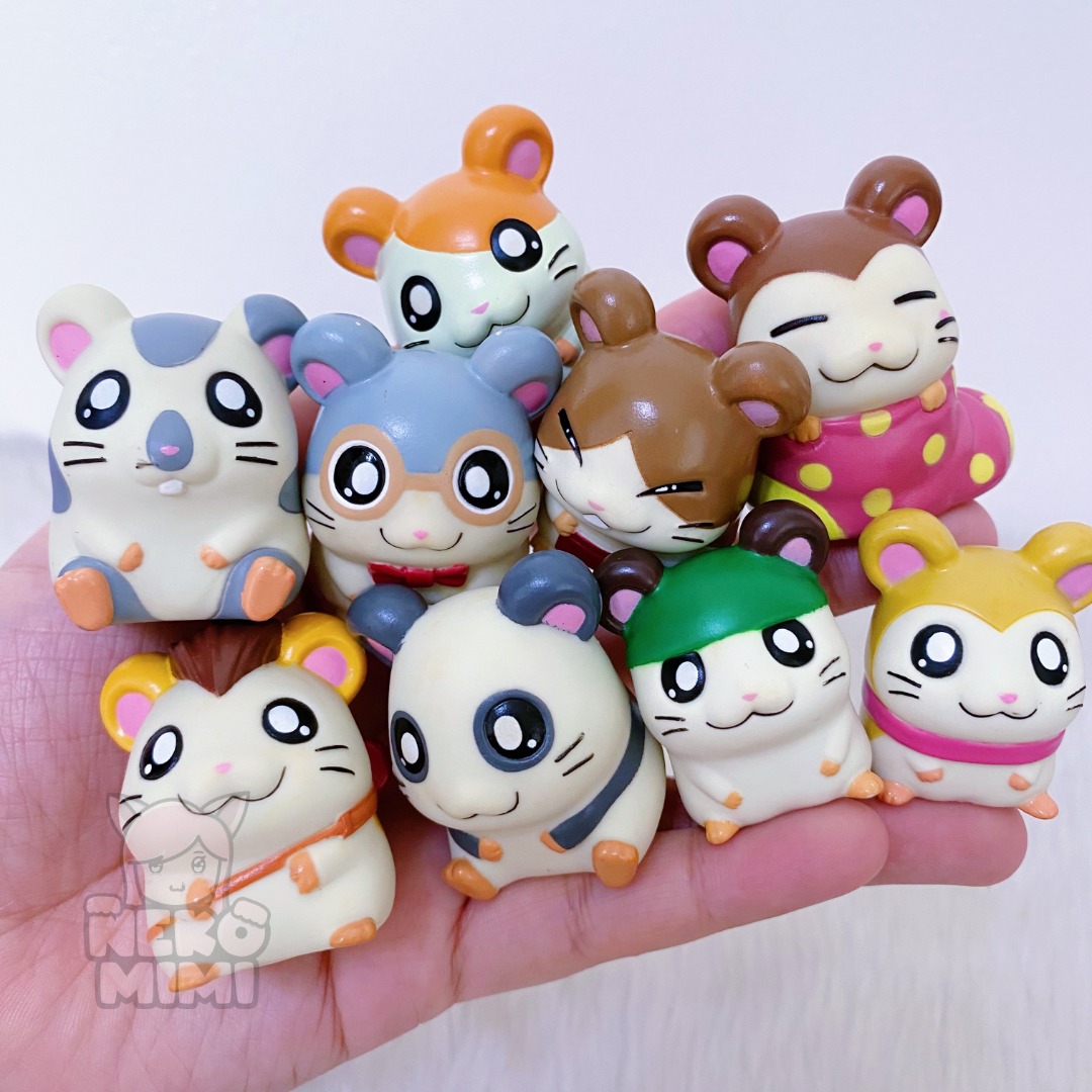 Hamtaro Finger Puppets, Hobbies & Toys, Toys & Games on Carousell