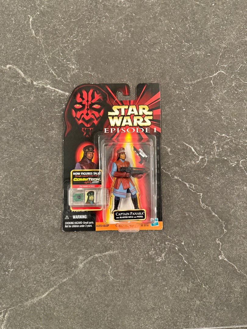 Hasbro - Star Wars EP1 1999: Captain Panaka, Hobbies & Toys, Toys ...