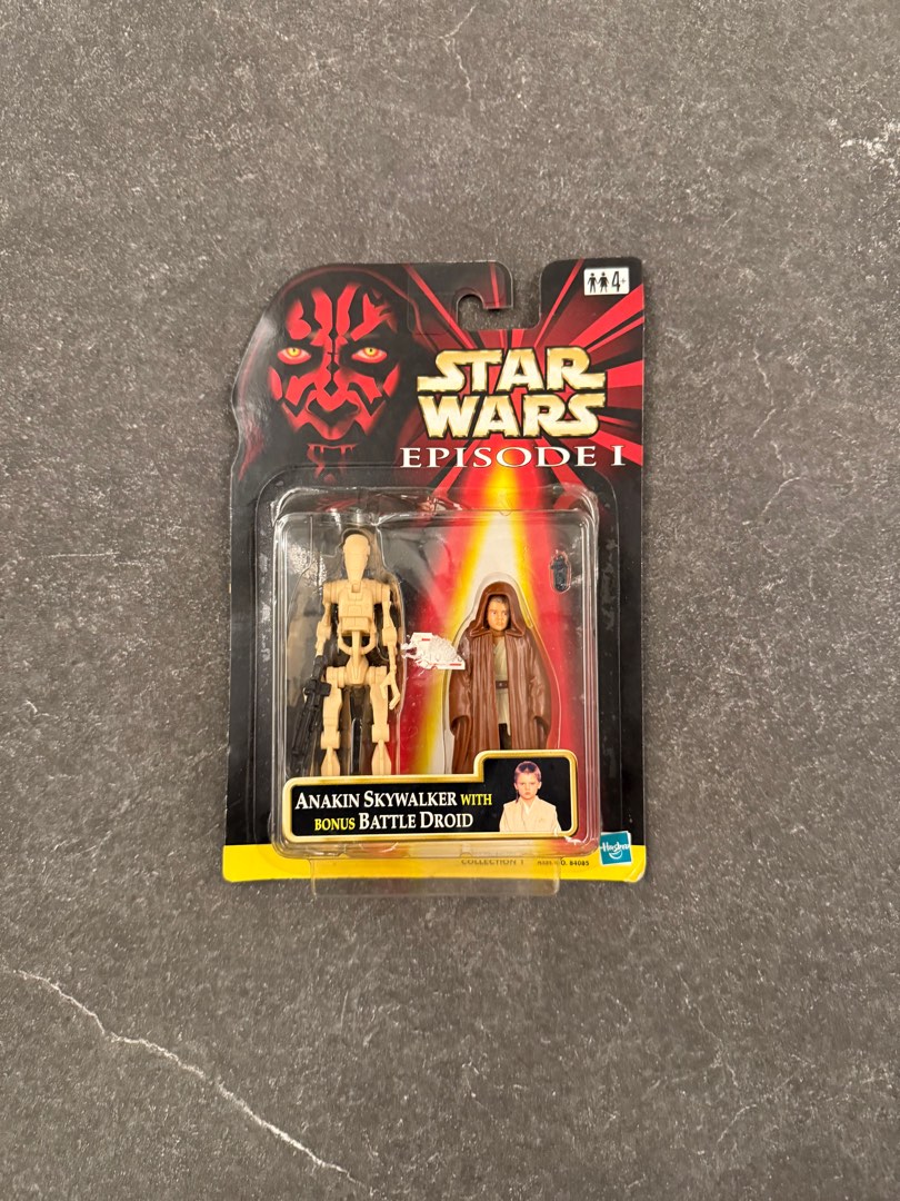 Hasbro - Star Wars EP1: Anakin Skywalker with Bonus Battle Droid ...