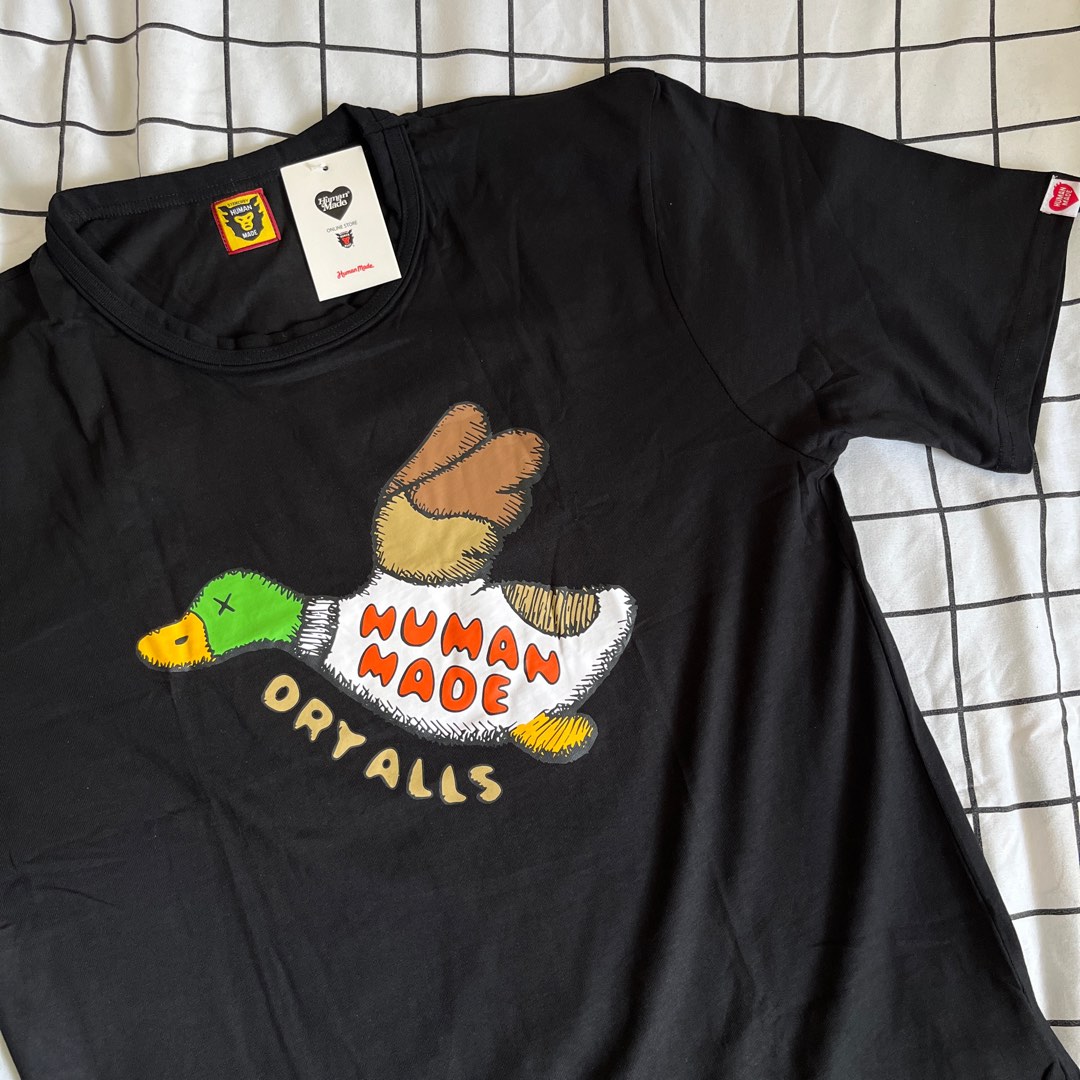 HUMAN MADE Dry alls x Kaws Flying Duck, Men's Fashion, Tops & Sets ...