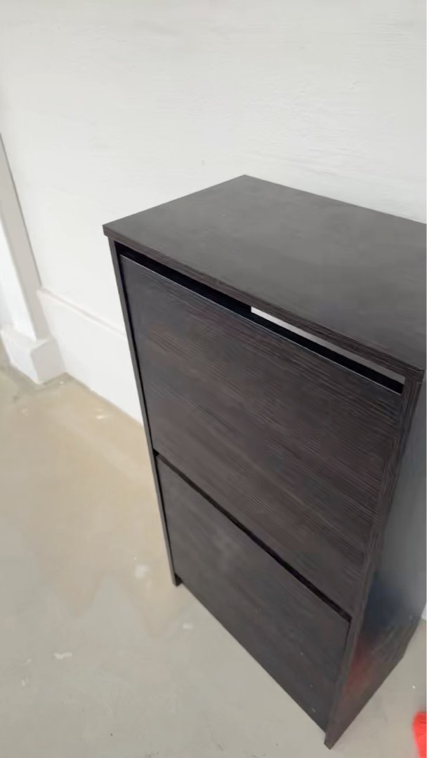 IKEA 2-Tier Shoe Cabinet, Furniture & Home Living, Furniture, Shelves ...