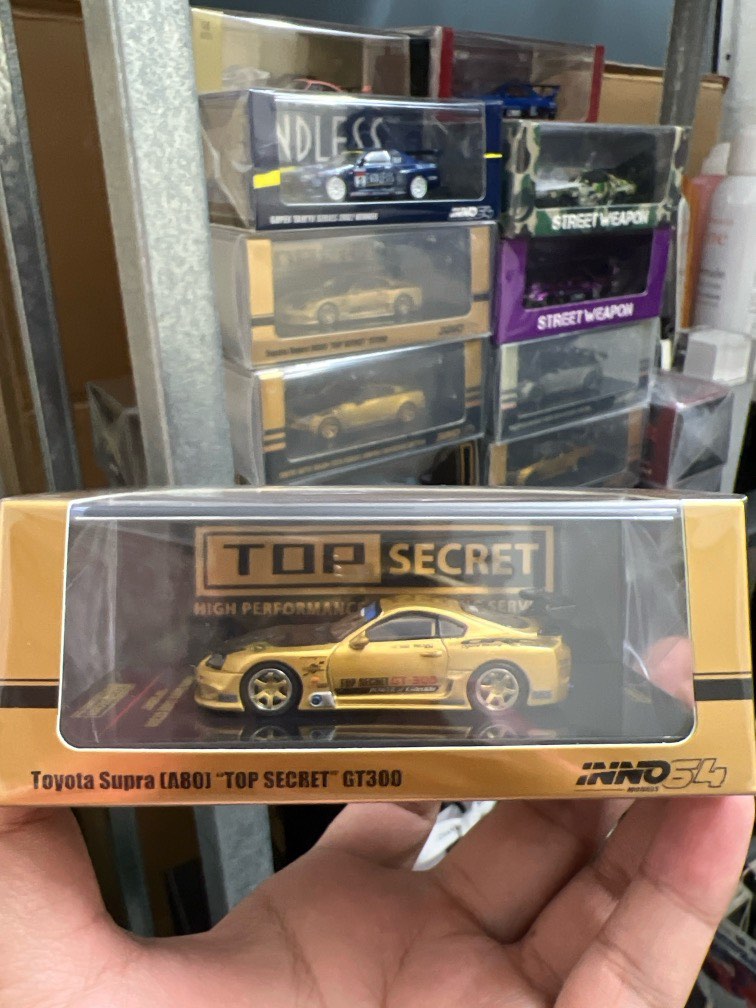 INNO64 1/64 Toyota Supra (A80) TOP SECRET GT300 by "Smokey" Nagata in ...