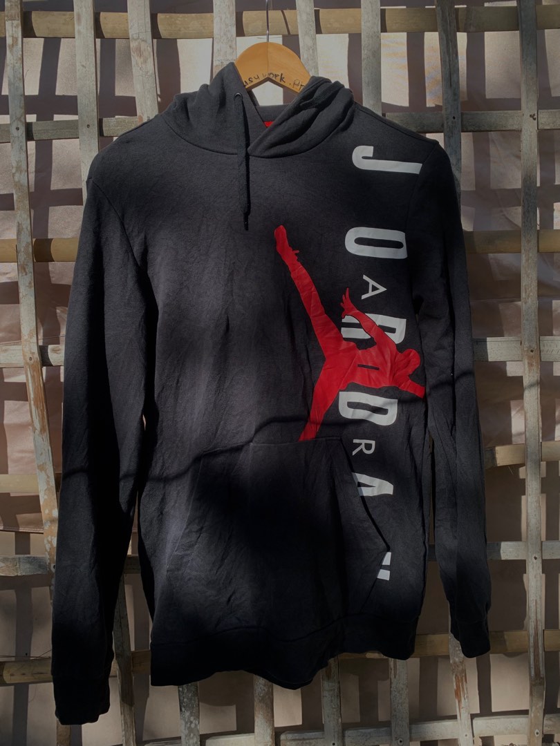 Jordan Script Hoodie, Men's Fashion, Coats, Jackets and Outerwear on Carousell