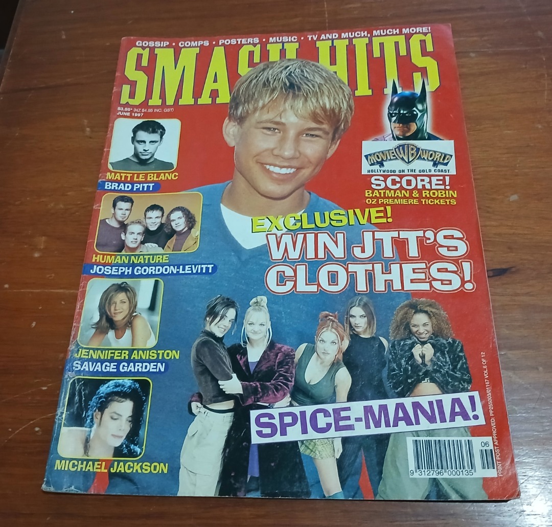 June 1997 Smash Hits Magazine, Hobbies & Toys, Books & Magazines ...