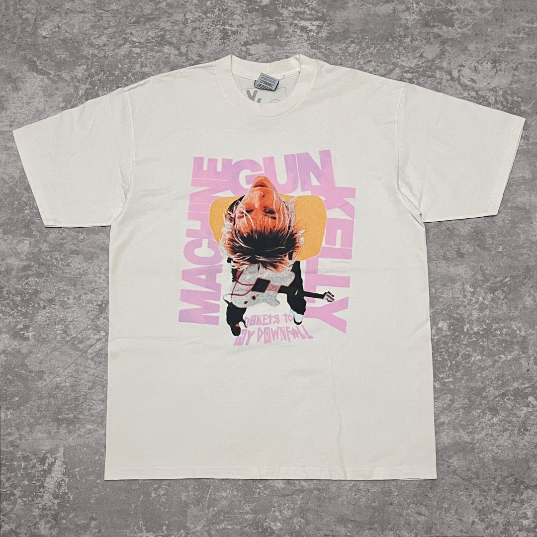 Kaos Rapper Machine Gun Kelly MGK Official Merch, Fesyen Pria, Pakaian ...