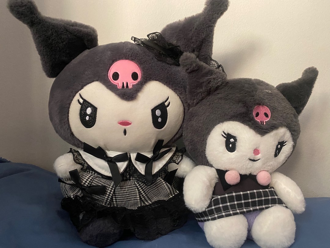 Kuromi take all emo y2k plushie stuff toy cute, Hobbies & Toys, Toys ...
