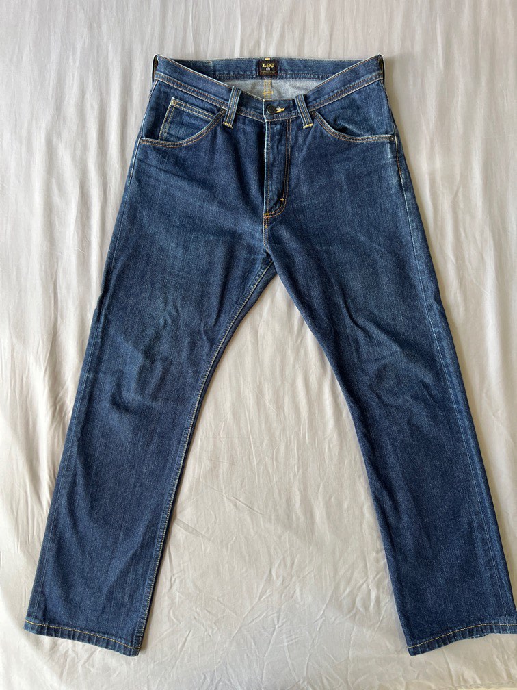 Lee 101 Selvedge Raw Denim, Men's Fashion, Bottoms, Jeans on Carousell