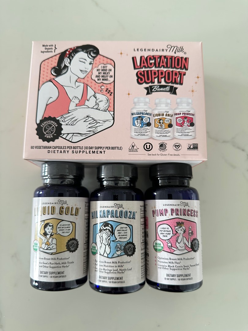Legendary Milk Liquid Gold and Milkapalooza, Babies & Kids, Nursing ...