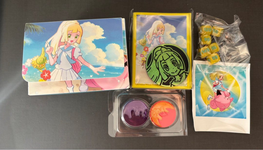 Lillie Premium Tournament Collection Accessories Pokemon, Hobbies ...