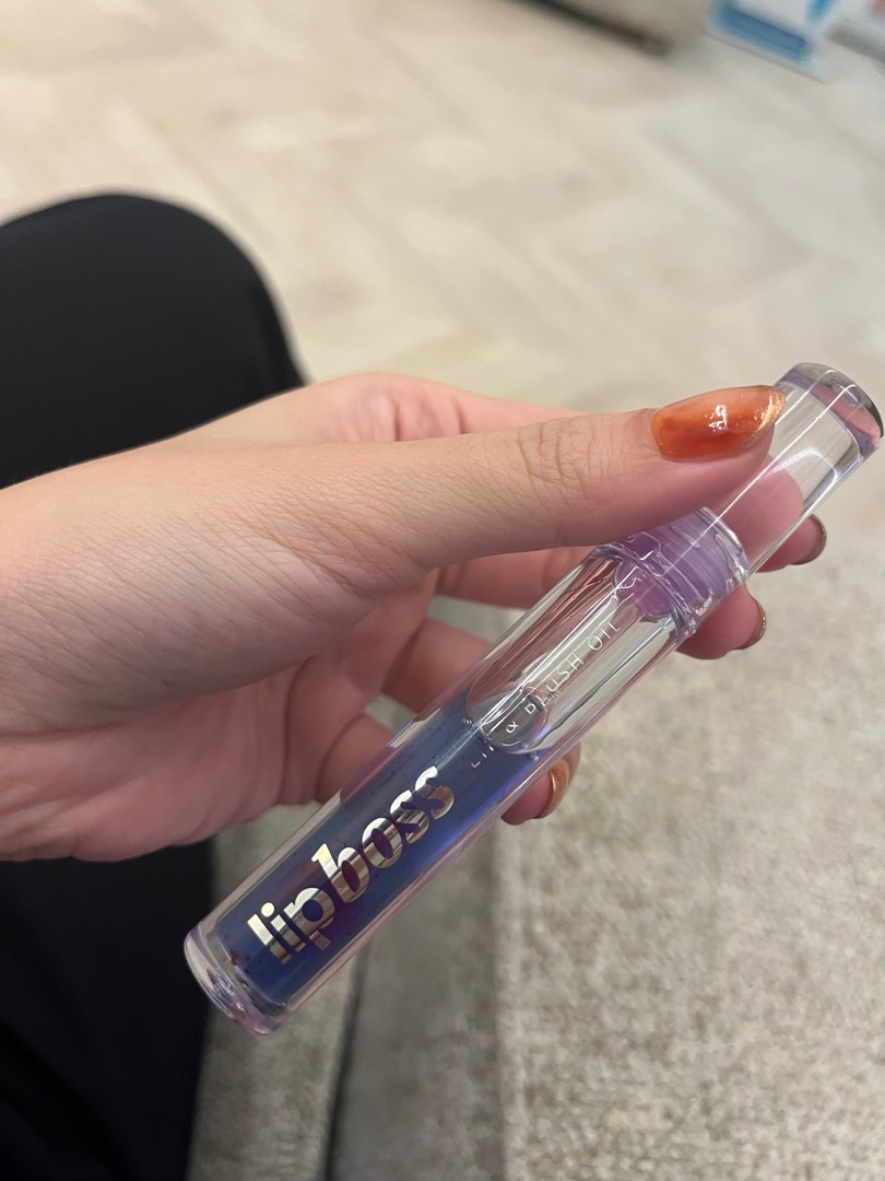 Lip Boss lip oil glow serum, Kesehatan & Kecantikan, Rias Wajah di ...