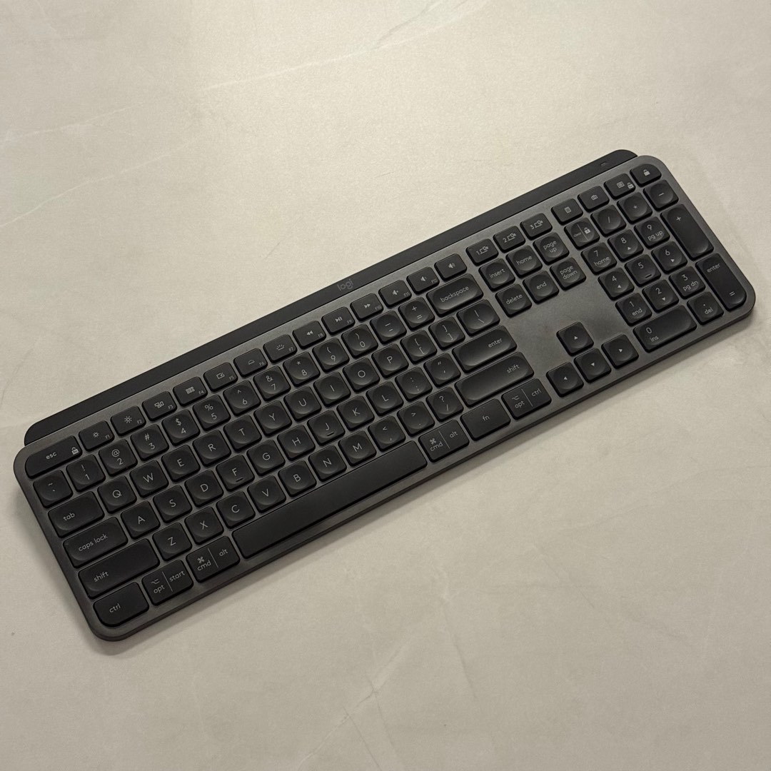 Logi MX Keys, Computers & Tech, Parts & Accessories, Computer Keyboard ...