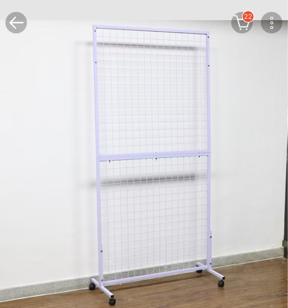 Metal Grid Frame Wire Wall Grid Panel Mesh Iron Decor Organizer Frame ...