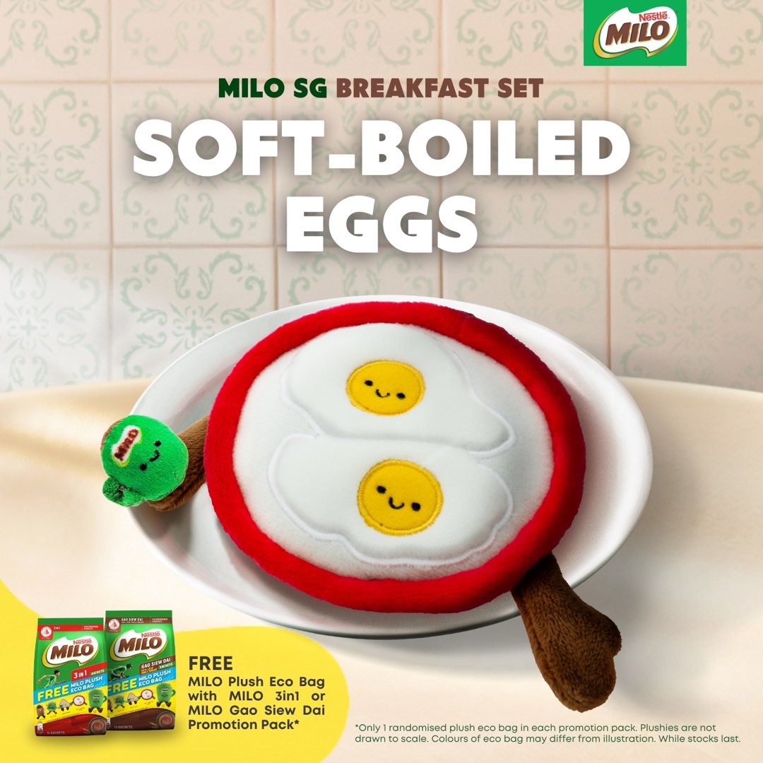 MILO PLUSH SOFT BOILED EGG BRAND NEW IN PACKAGING, Hobbies & Toys, Toys ...