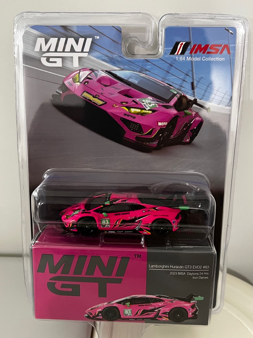 Mini GT Pink Lambo Huracan GT3 EVO2, Hobbies & Toys, Toys & Games on ...