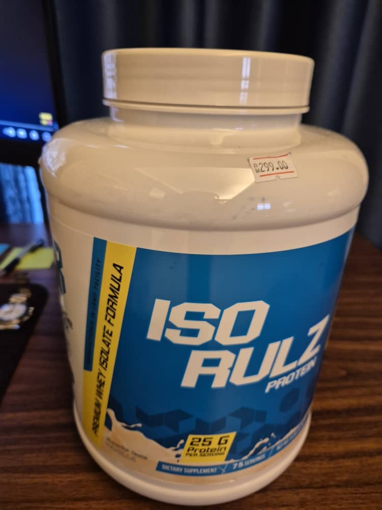 Muscle Ruz Iso Rulz - Premium Whey Protein - 5 Lbs, Health & Nutrition ...