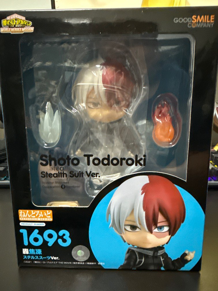 Nendoroid 1693 Shoto Todoroki Stealth Suit Ver. My Hero Academia ...