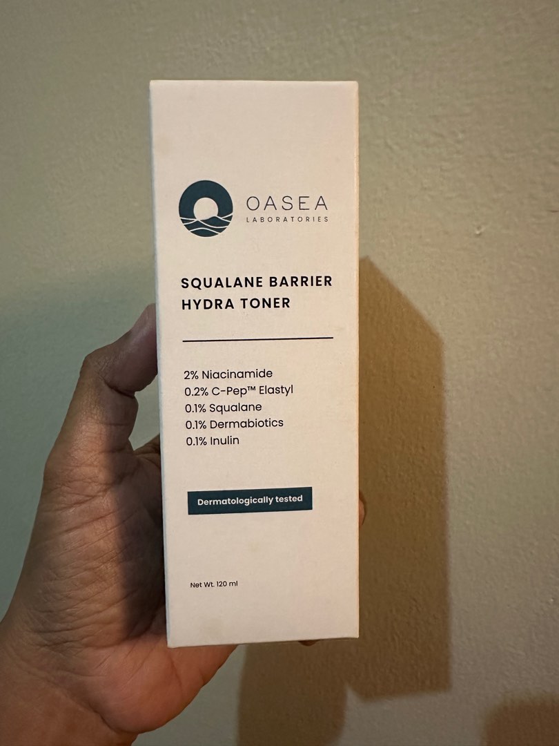 OASEA SQUALANE BARRIER HYDRA TONER 120ml ORI EXP 06/2026, Kesehatan ...