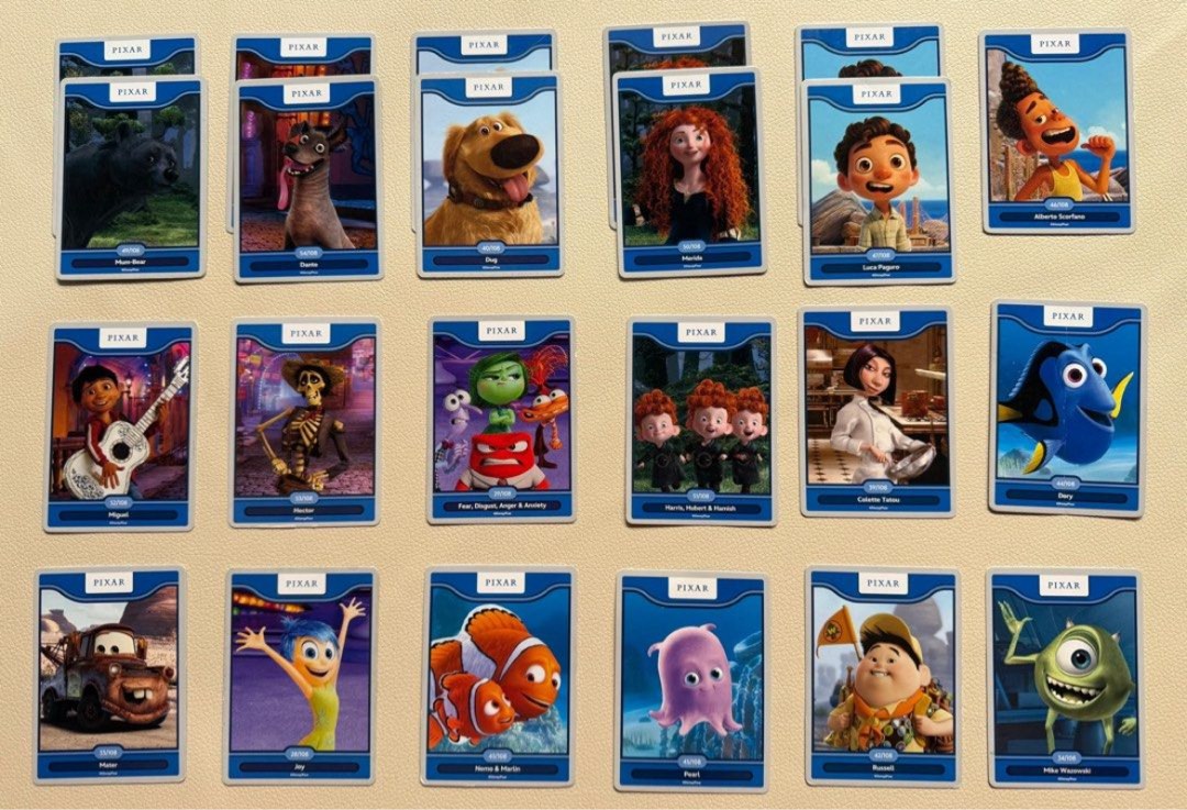 Pixar Cards - Disney Worlds of Wonder Collector (Woolworths Australia ...
