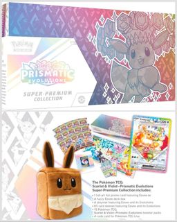 [Instock-shrinked] - Prismatic Evolutions Super-Premium Collection ...