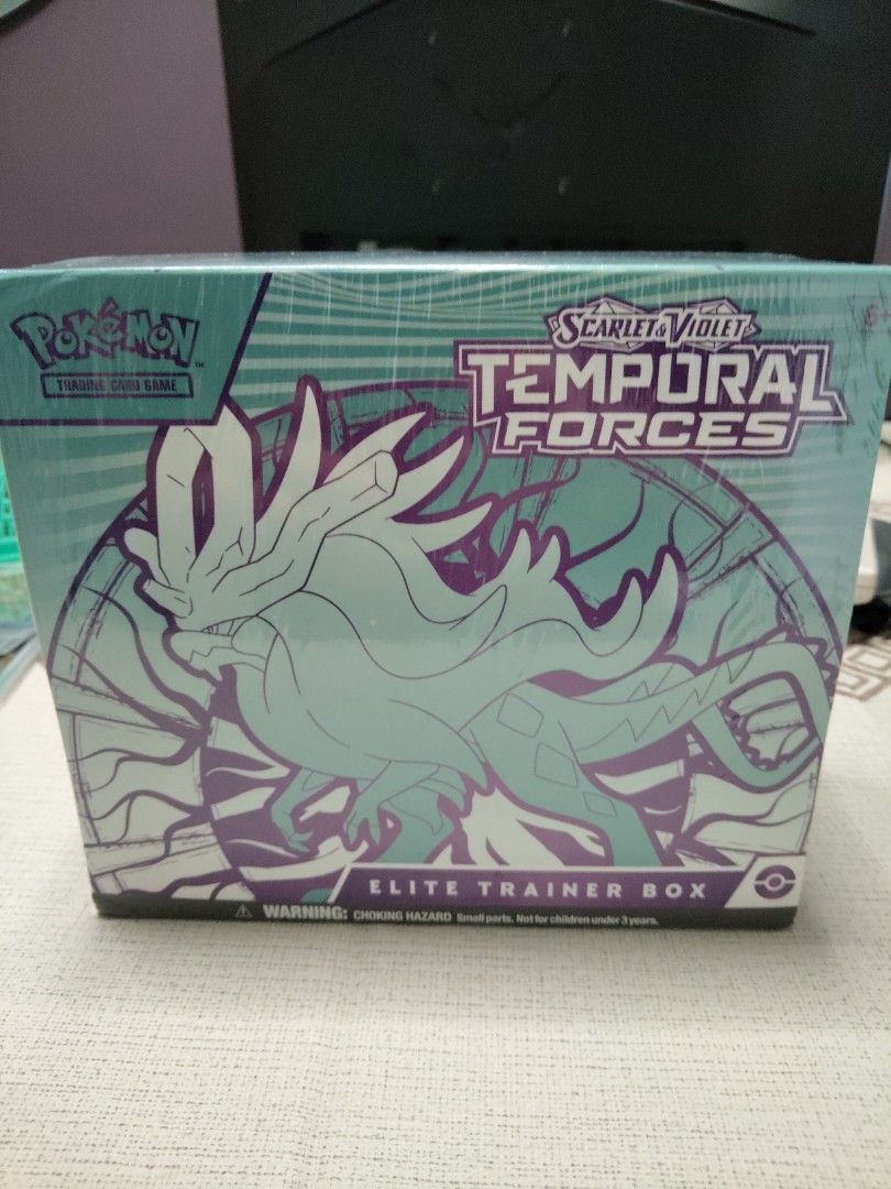 Pokemon cards ETB temporal forces, Hobbies & Toys, Toys & Games on ...