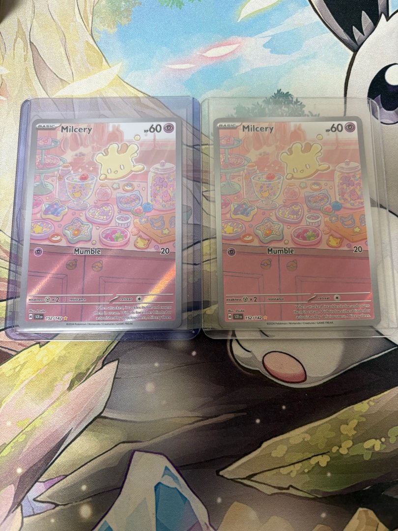 Pokemon Stella Crown Milcery IR, Hobbies & Toys, Toys & Games on Carousell