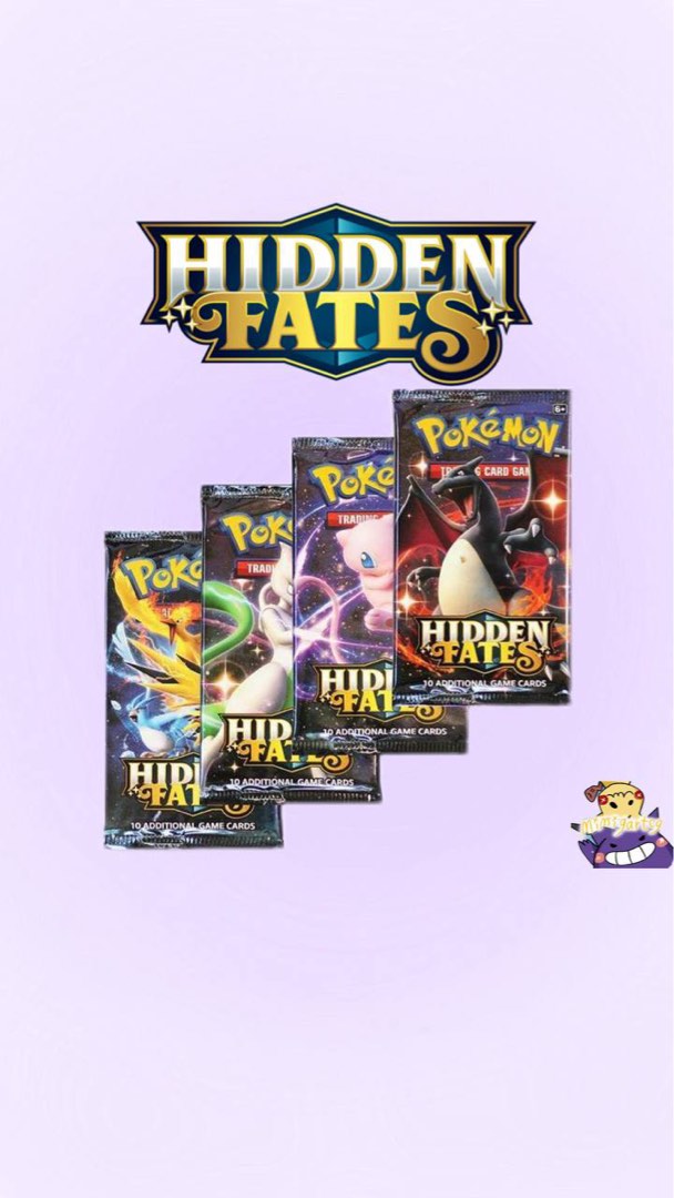 Pokemon TCG: hidden fates booster packs, Hobbies & Toys, Toys & Games ...
