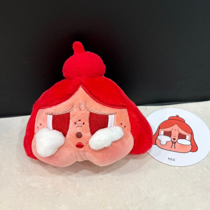 Popmart CRYBABY CHEER UP, BABY! SERIES-Plush Pendant Blind Box - Red ...