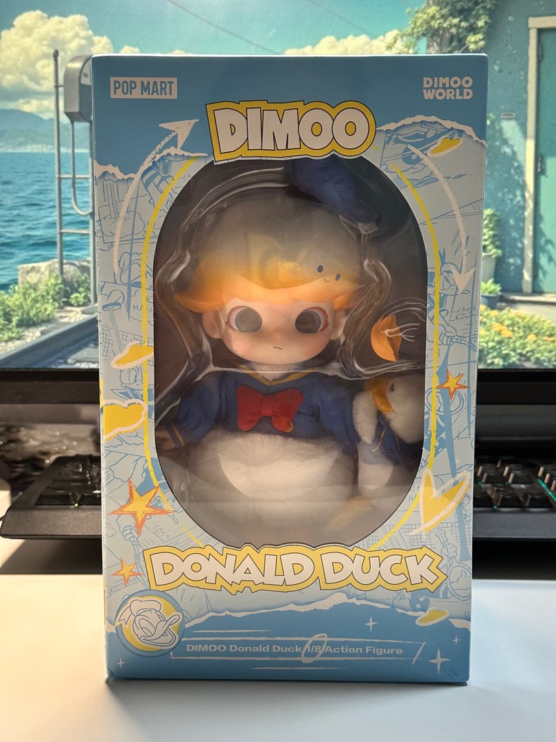 POPMART | DIMOO WORLD - Dimoo Donald Duck 1/8 Action Figure, Hobbies ...