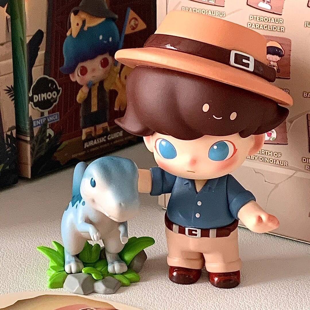 [POPMART] DIMOO JURASSIC WORLD SERIES: DINOSAUR TRAINER, Hobbies & Toys ...
