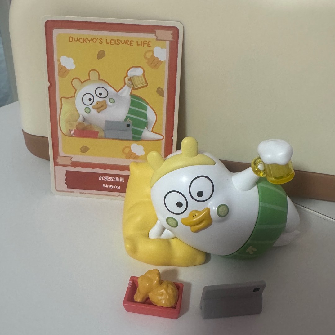 POPMART Duckyo Leisure Life Series Blind Box - Binging, Hobbies & Toys ...