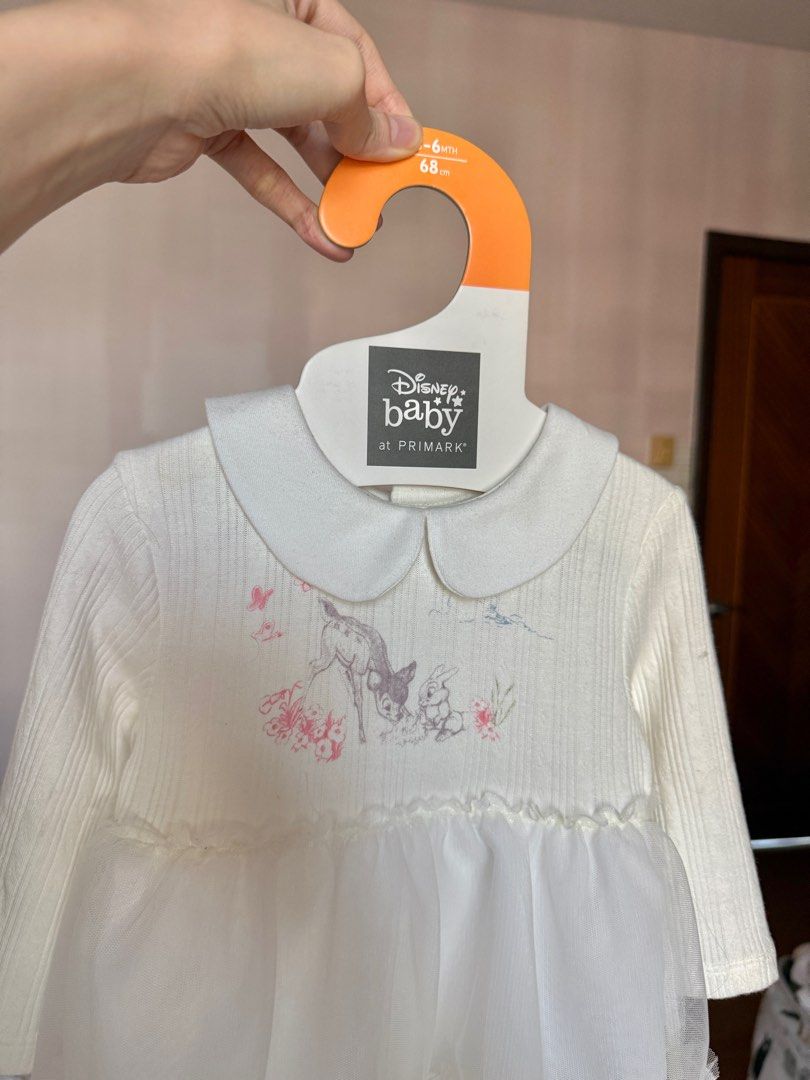 Primark Disney Baby Bambi Long Sleeve Dress, Babies & Kids, Babies ...