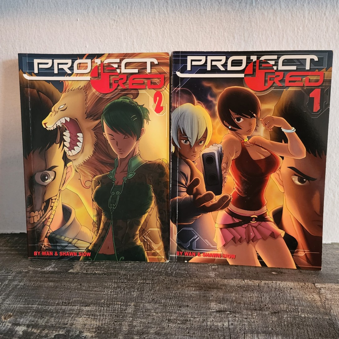 Project Red Comic by Wan & Shawn Siow, Hobbies & Toys, Books ...