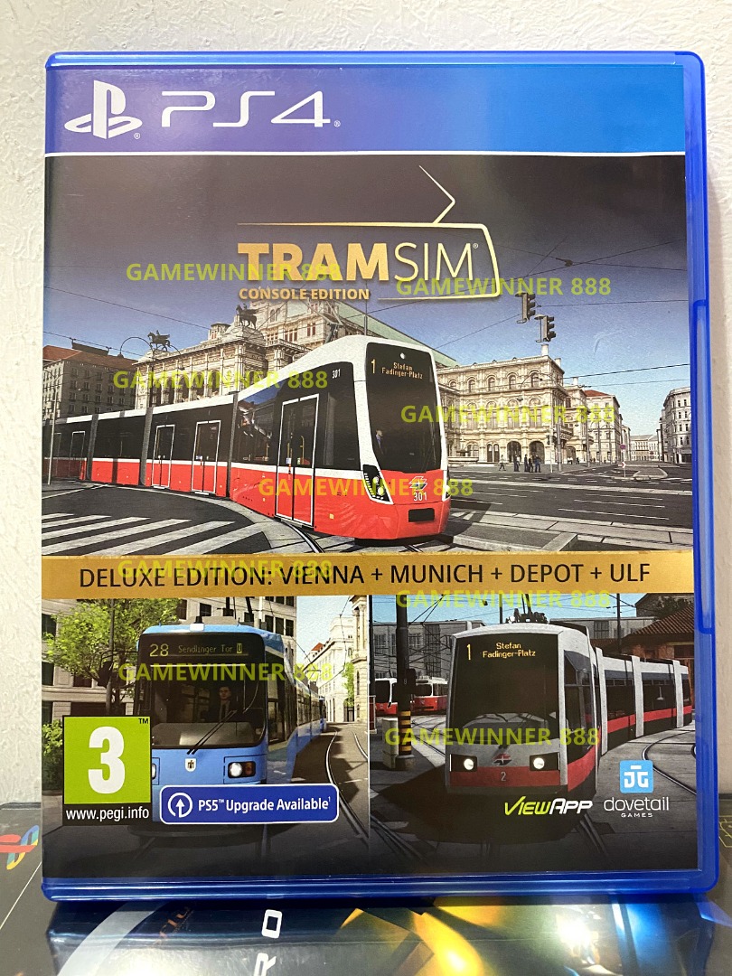 《今日快閃價》（中古二手）PS4遊戲 模擬鐵道 模擬鐵路 模擬電車 駕駛遊戲 / 模擬電車 豪華版 [主機版] / 模擬輕軌電車 / Tram ...
