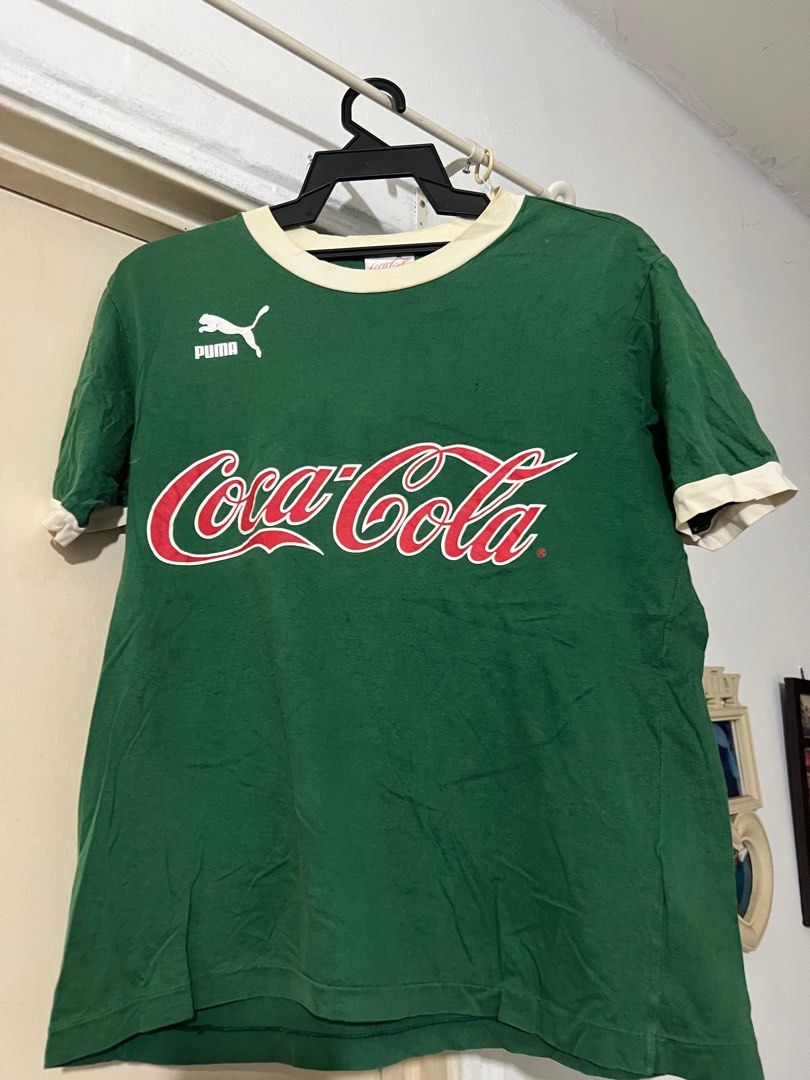 Puma X Coke, Men's Fashion, Tops & Sets, Tshirts & Polo Shirts on Carousell