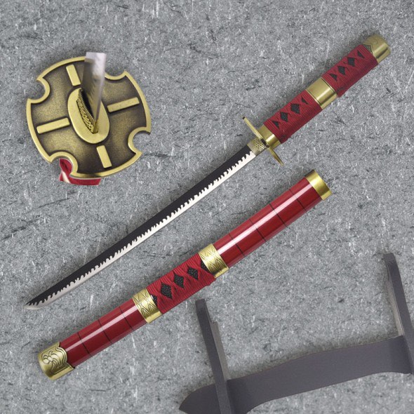 Replica samurai swords - One Piece (3x Zoro and 1x Luffy), Hobbies ...