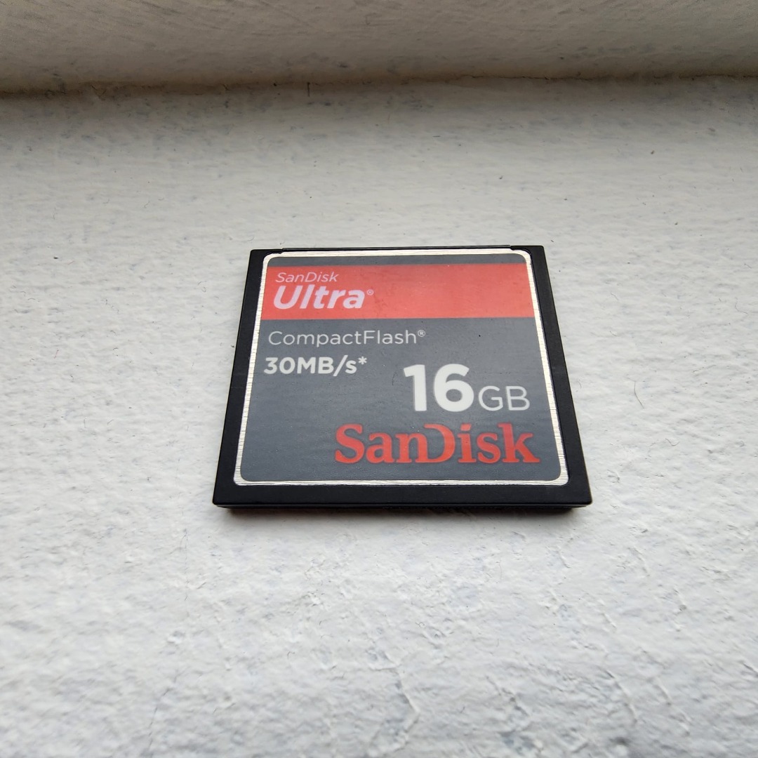 Sandisk Ultra Compact Flash Card 16GB, Photography, Photography ...