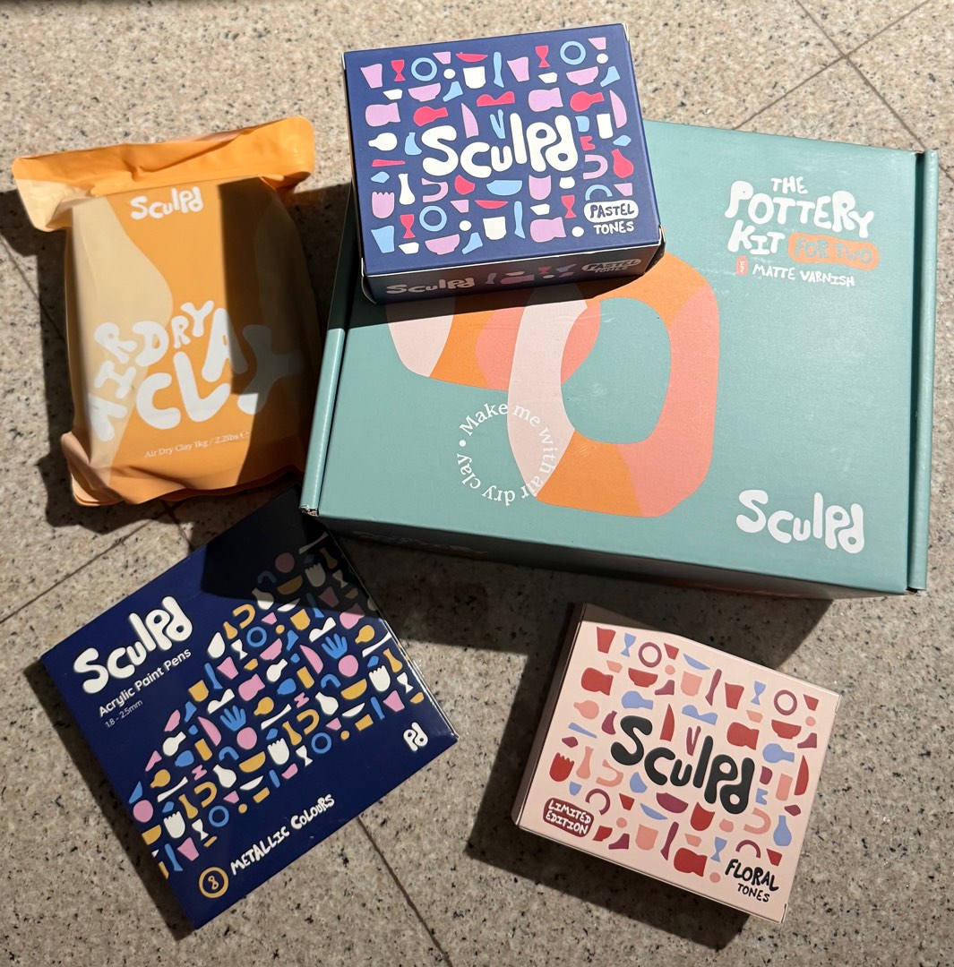 Sculpd Ultimate Pottery Bundle, Hobbies & Toys, Stationery & Craft, Craft Supplies & Tools on ...