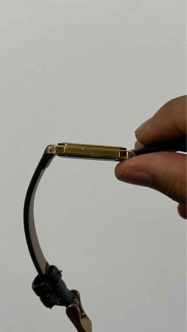 SEIKO tank with stepped bezel vintage watch, Men's Fashion, Watches ...