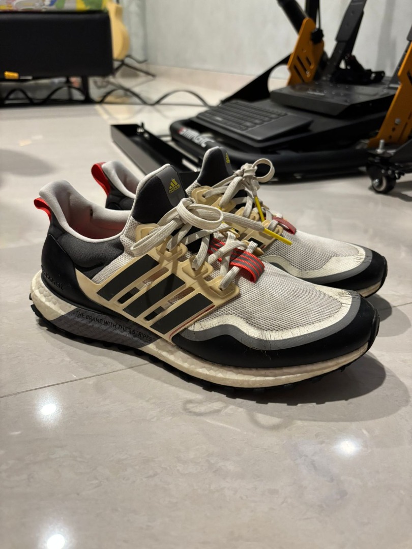 Sepatu Adidas Ultraboost All Terrain Off White Grey Black Original ...