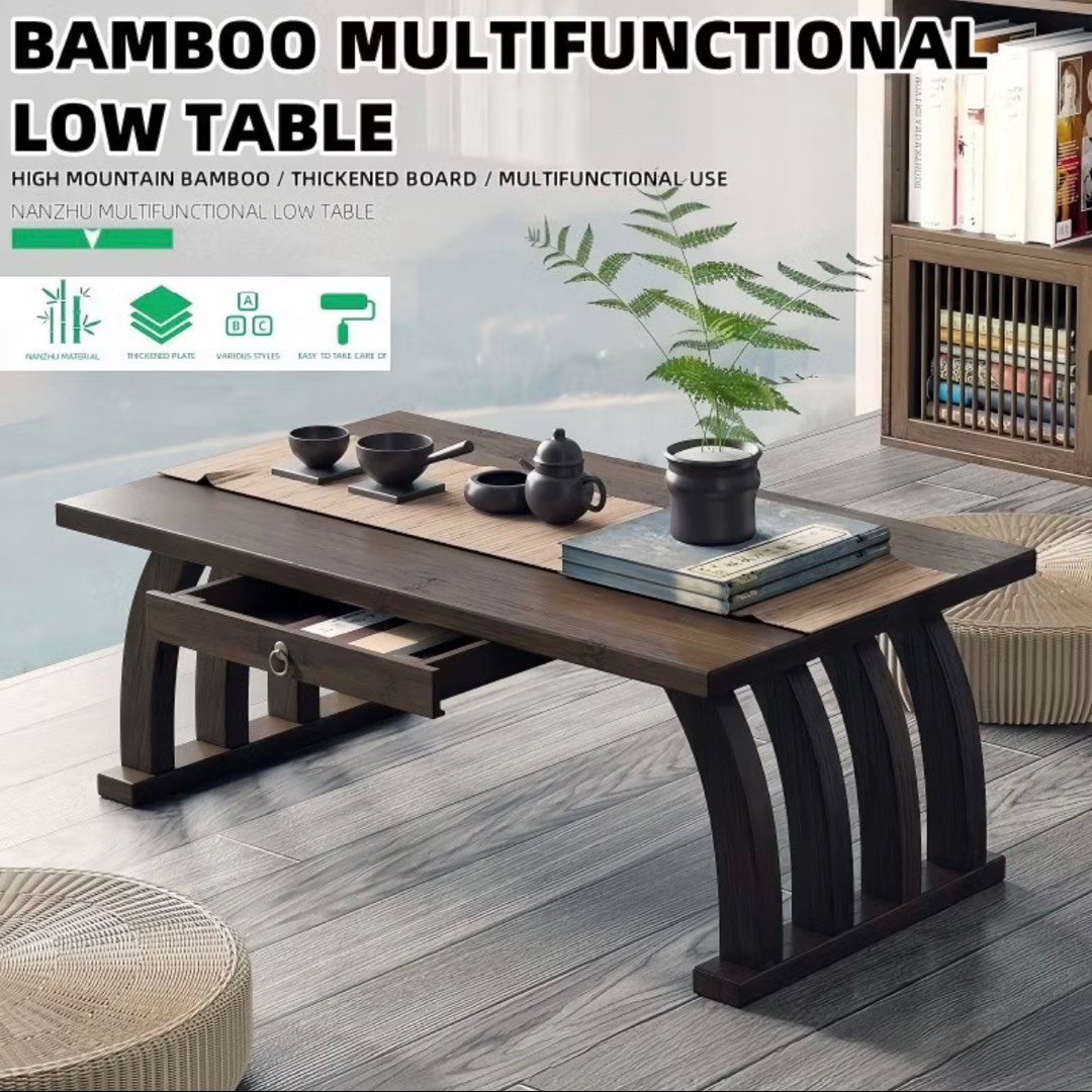 Solid Wood Dining Table | Wooden Coffee Tables Living Room Dining Sets ...